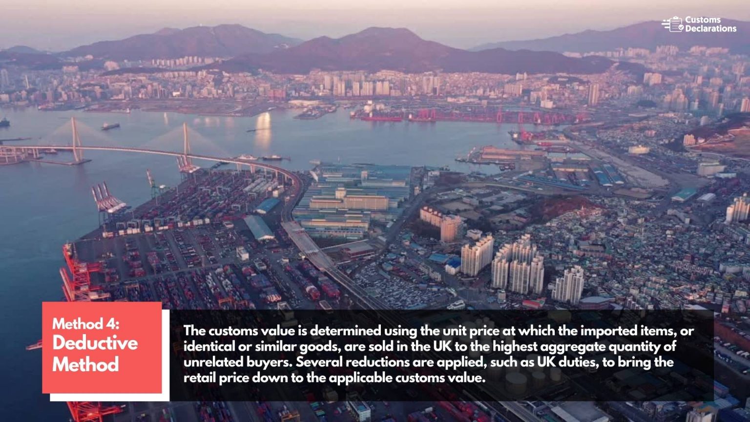 A Quick Guide to Customs Valuation Methods to Determine the Value of ...