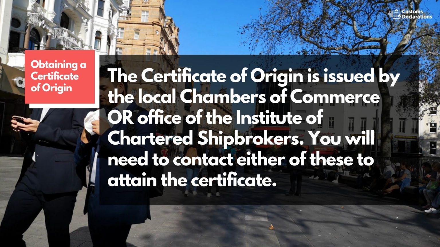 UK Certificate of Origin | CUSTOMS ACRONYMS & GLOSSARY | Customs ...