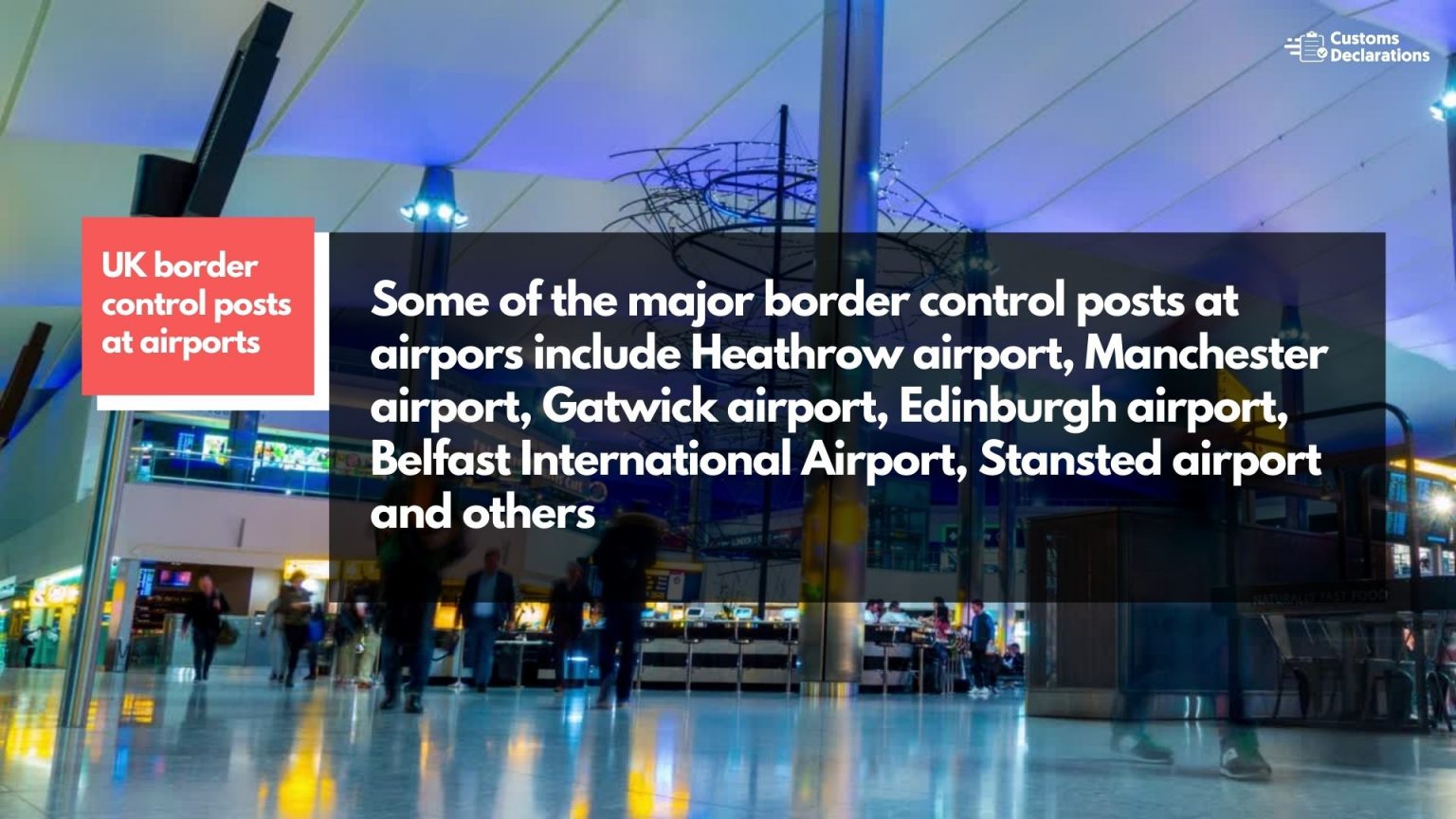 Border Control Post (BCP) | CUSTOMS ACRONYMS & GLOSSARY | Customs ...