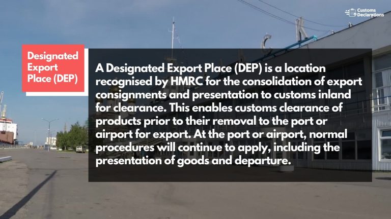 Designated Export Place (DEP) | CUSTOMS ACRONYMS & GLOSSARY | Customs ...