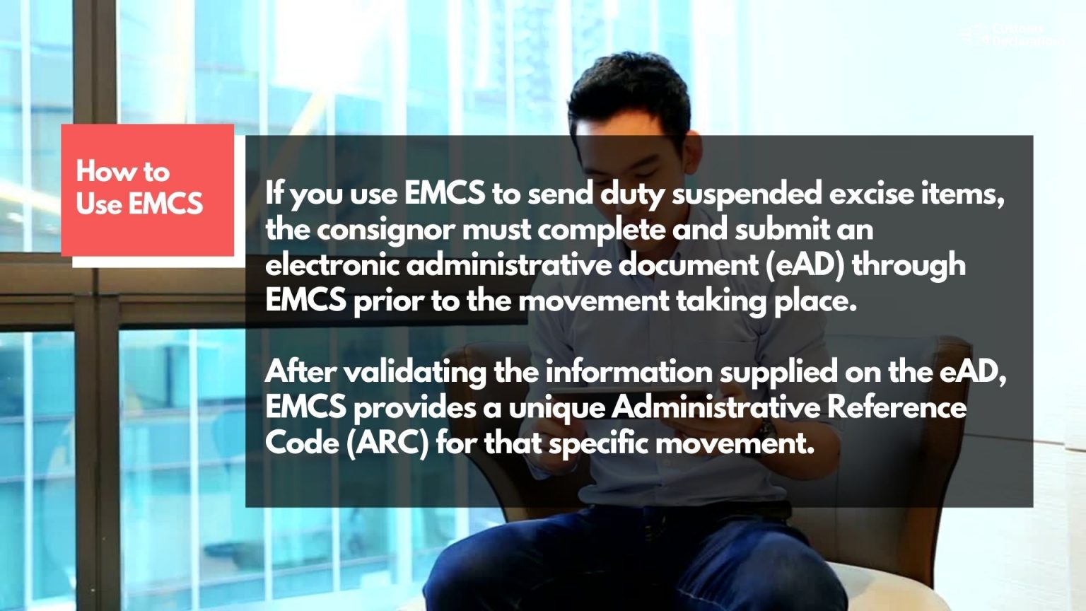 Excise Movement and Control System (EMCS) | CUSTOMS ACRONYMS & GLOSSARY ...