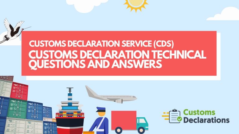Customs Declaration Systems (CDS) - Customs Declaration Technical ...