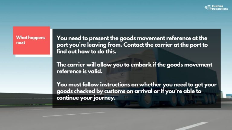 Goods Movement Reference (GMR) | CUSTOMS ACRONYMS & GLOSSARY | Customs ...