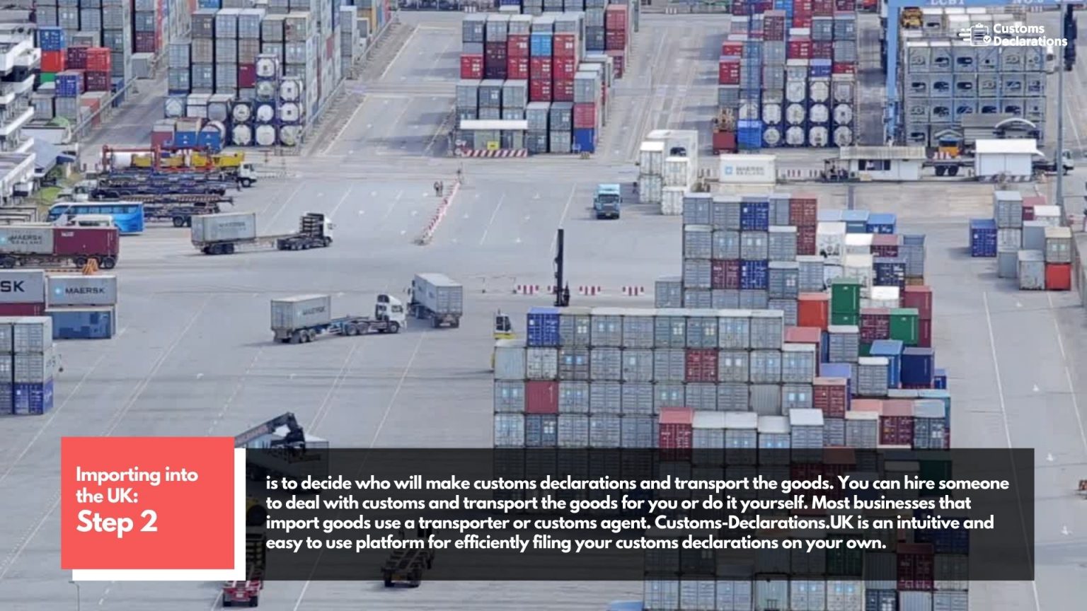 A step by step guide to import goods into the UK | Customs-Declarations.UK