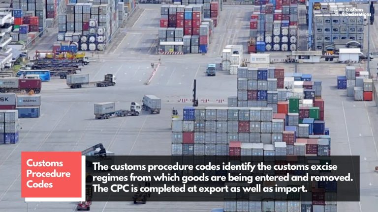 Customs Additional Procedure Codes for Duty Relief (C-Series Codes ...