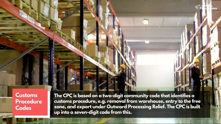 Customs Additional Procedure Codes for Duty Relief (C-Series Codes ...