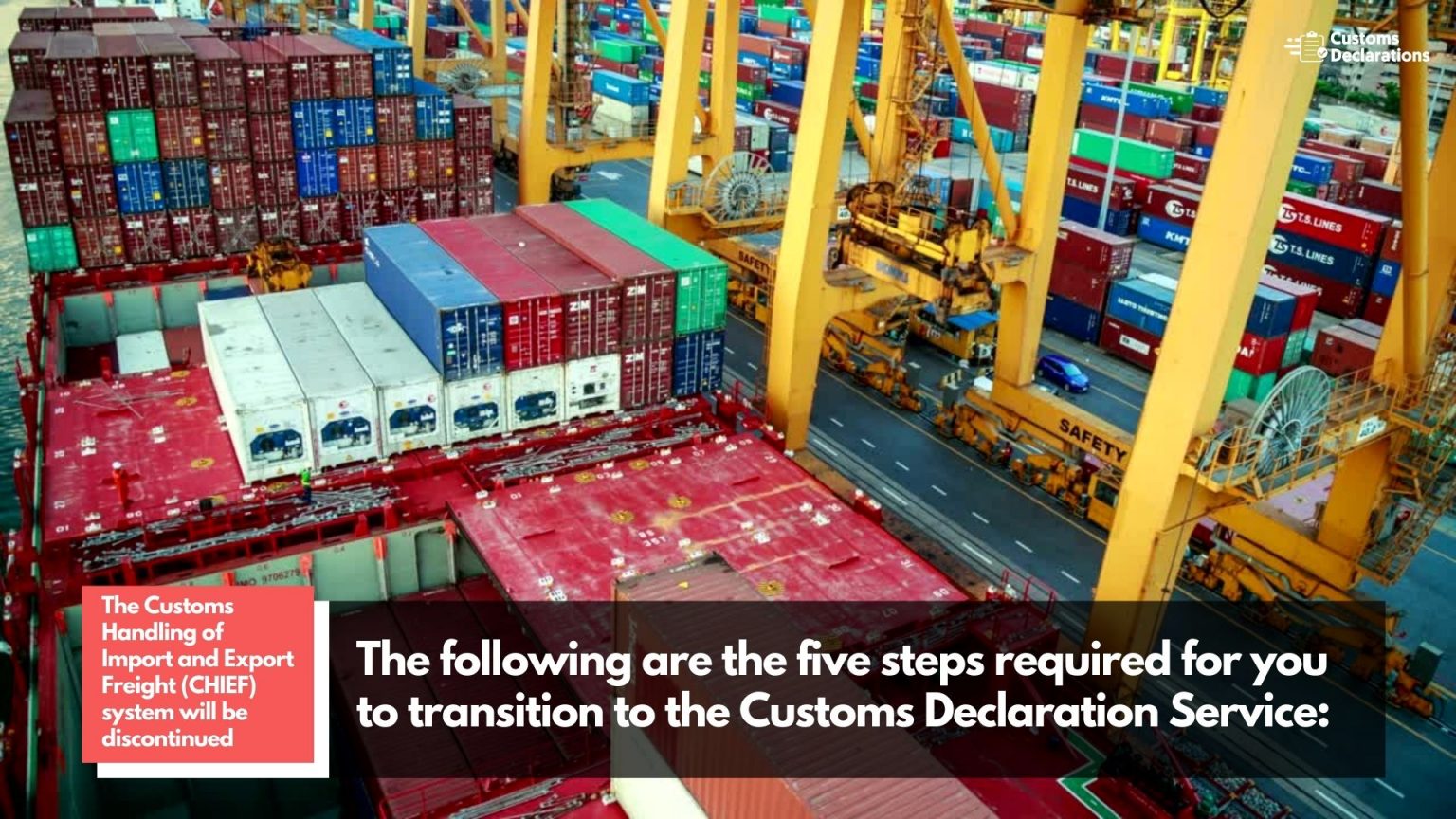 Trader's checklist for moving to the Customs Declaration Service (CDS ...
