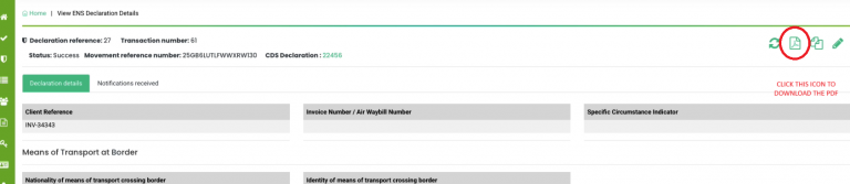 Submitting Safety and Security Declarations (ENS) on Customs ...