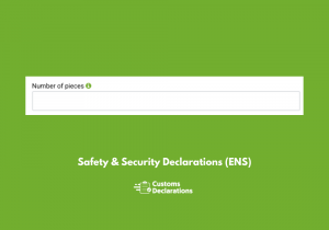 HMRC Safety & Security / GB Entry Summary Declaration (ENS) Data Entry ...