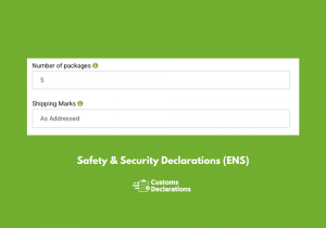 HMRC Safety & Security / GB Entry Summary Declaration (ENS) Data Entry ...