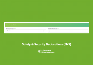 HMRC Safety & Security / GB Entry Summary Declaration (ENS) Data Entry ...