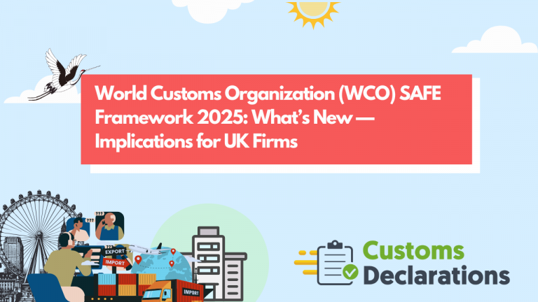 Uk Safety And Security Declaration Hmrc Entry Summary Declaration Faqs Customs Declarations Uk