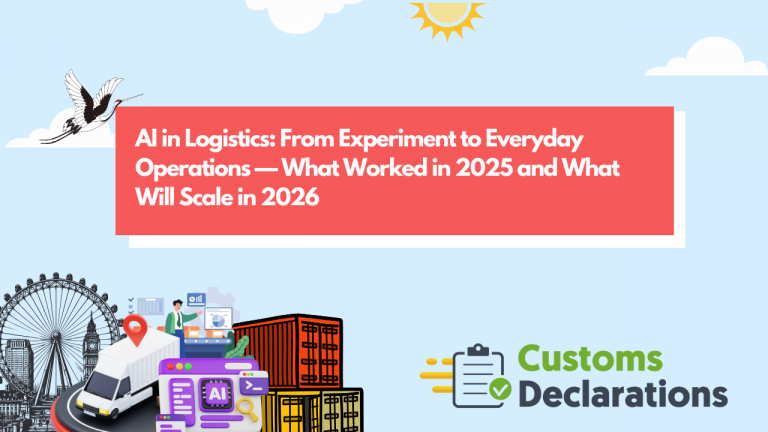 AI in Logistics: From Experiment to Everyday Operations — What Worked ...